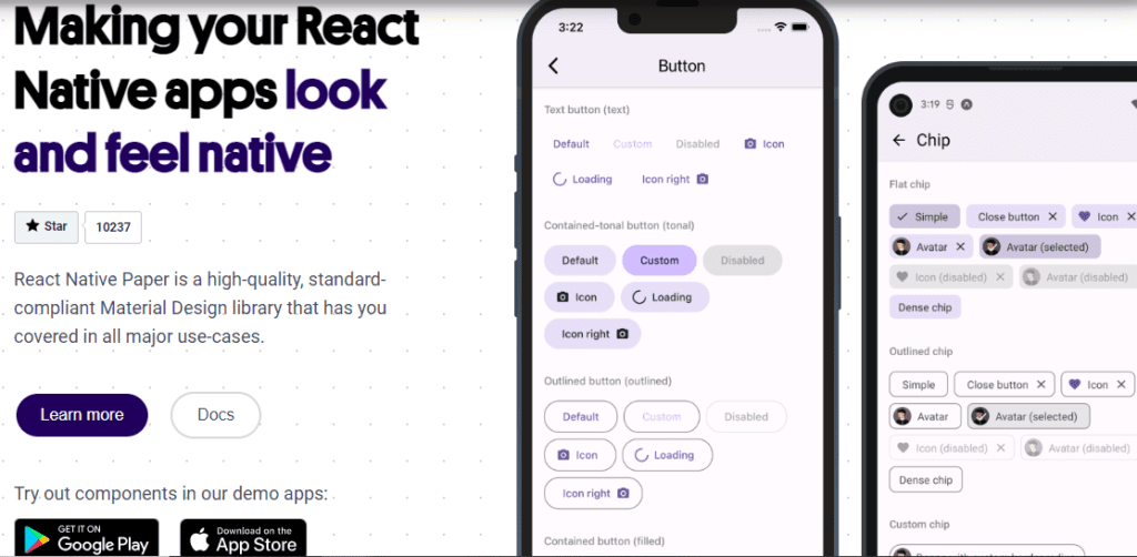 React Native and 5 best component libraries that will storm 2023 - BCDAPPS